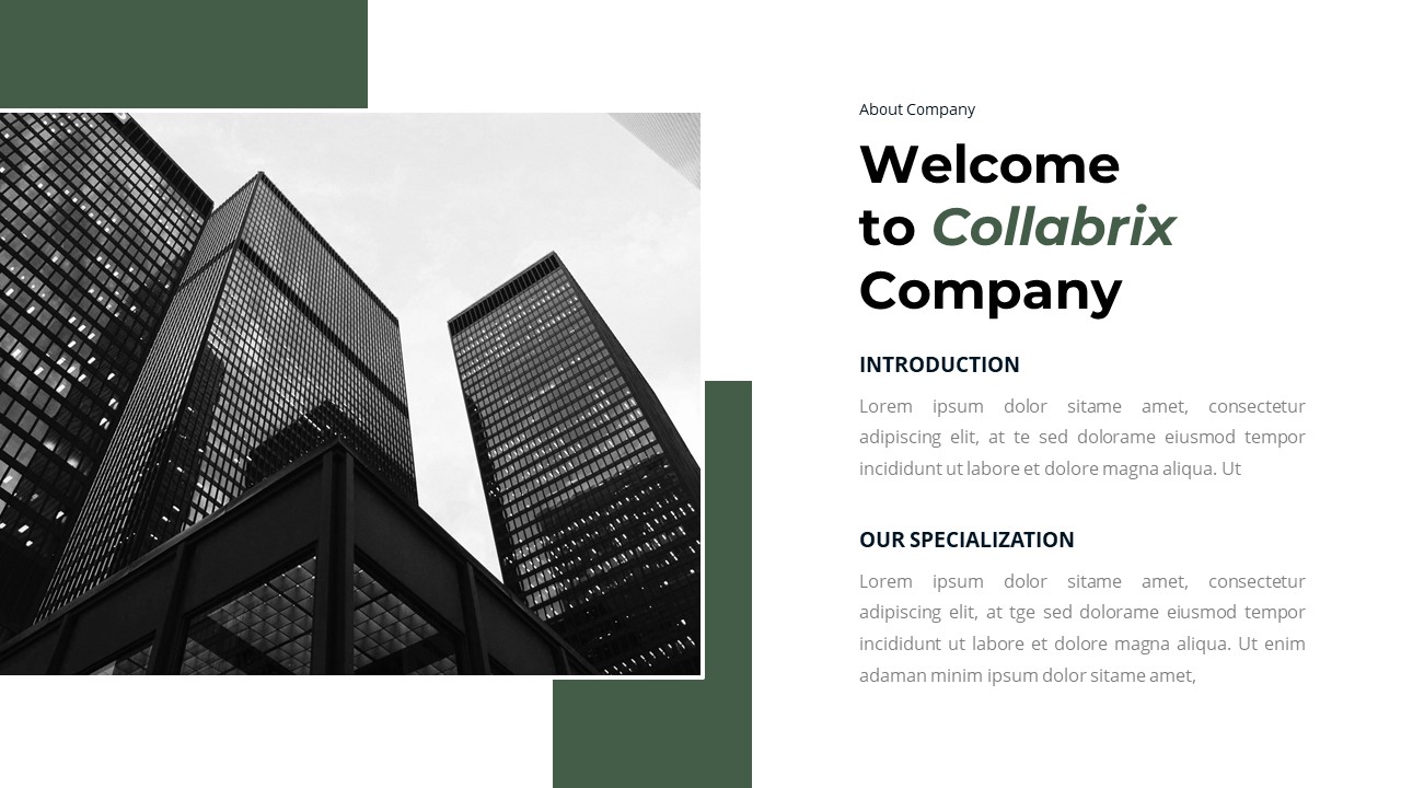 Collabrix – Marketing Agency PowerPoint Template, Presentation Templates