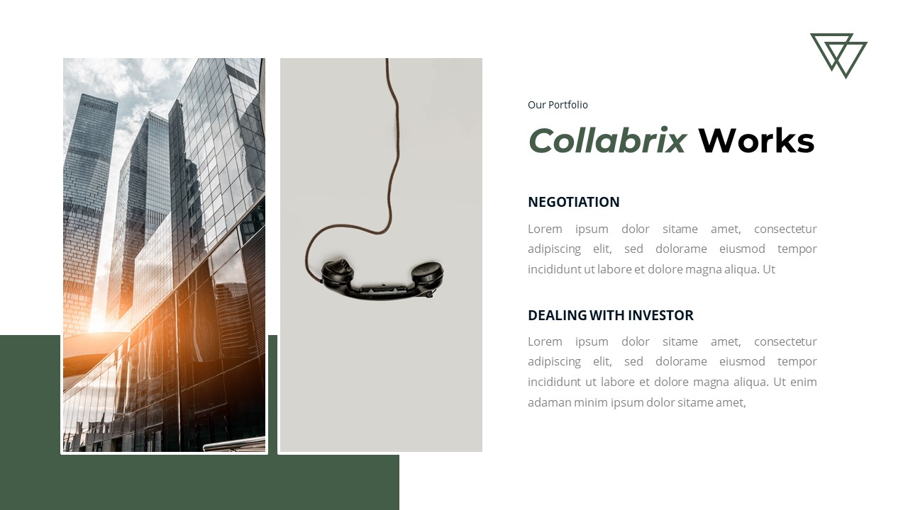 Collabrix – Marketing Agency PowerPoint Template, Presentation Templates