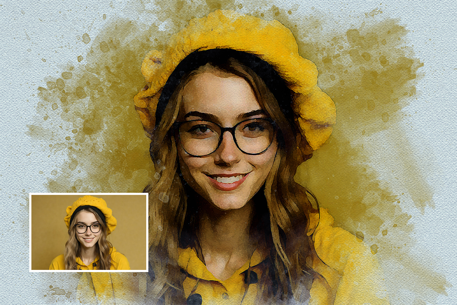 Watercolor Photo Effect, Add-ons | GraphicRiver