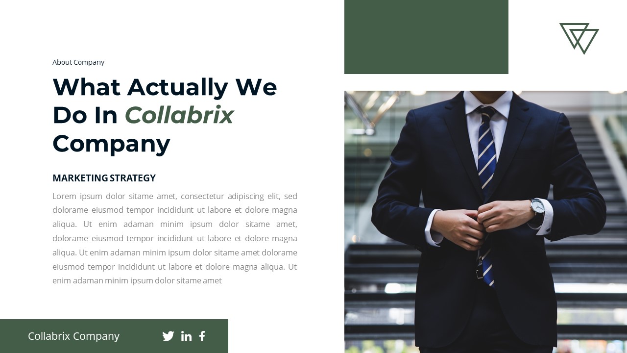 Collabrix – Marketing Agency Keynote Template, Presentation Templates