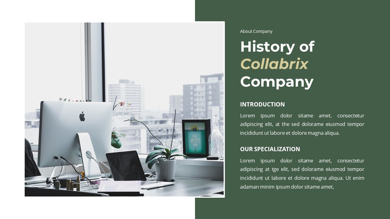 Collabrix – Marketing Agency Keynote Template, Presentation Templates