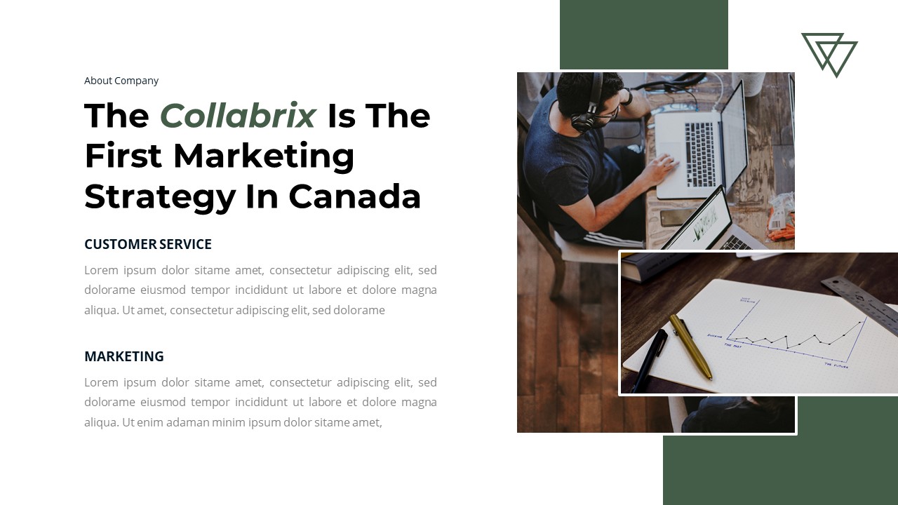 Collabrix – Marketing Agency Keynote Template, Presentation Templates