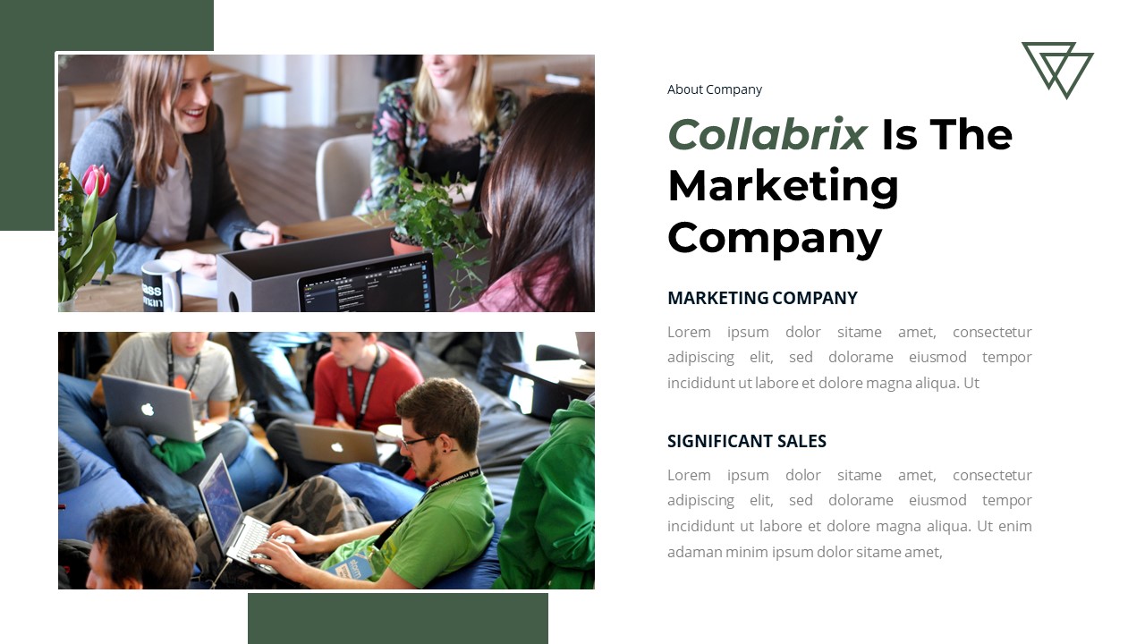 Collabrix – Marketing Agency Keynote Template, Presentation Templates