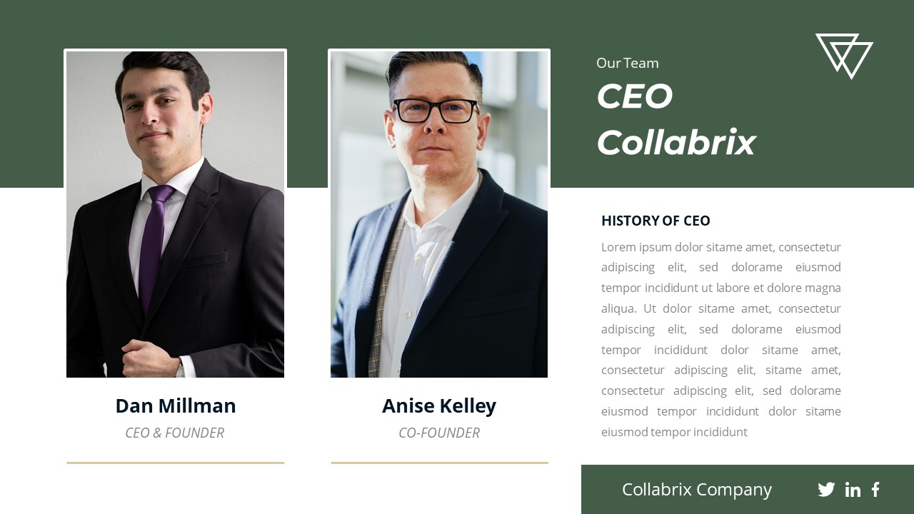 Collabrix – Marketing Agency Keynote Template, Presentation Templates