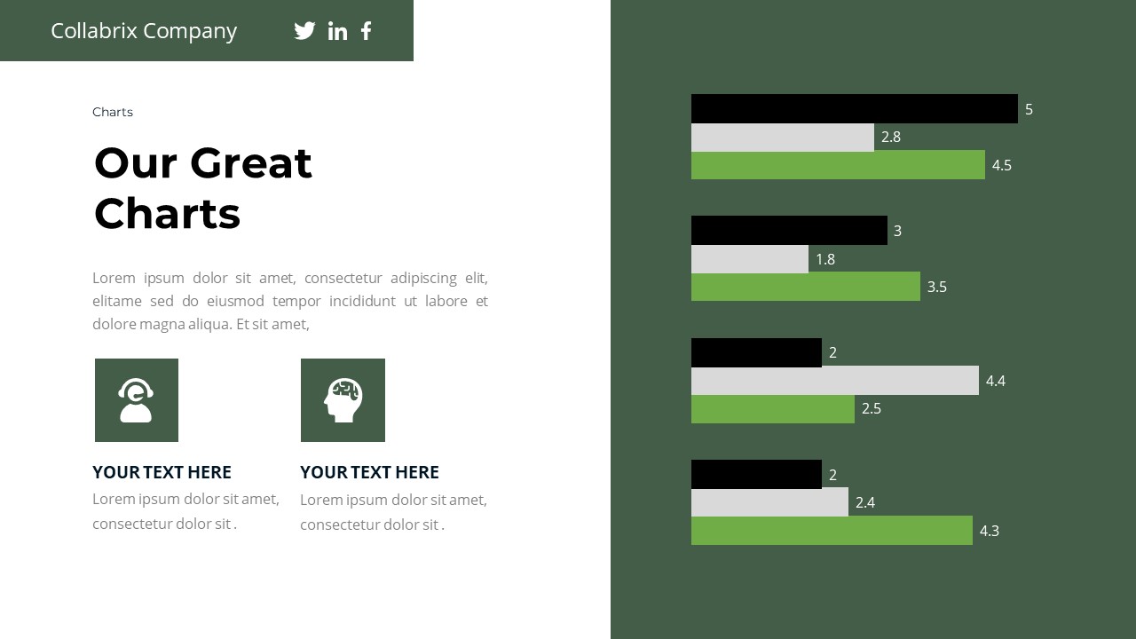 Collabrix – Marketing Agency Keynote Template, Presentation Templates