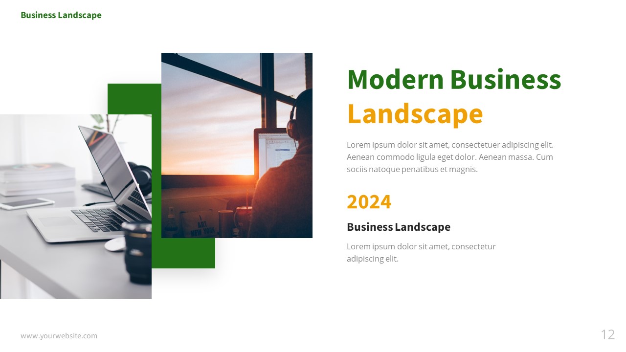 Business Landscape PowerPoint Presentation, Presentation Templates