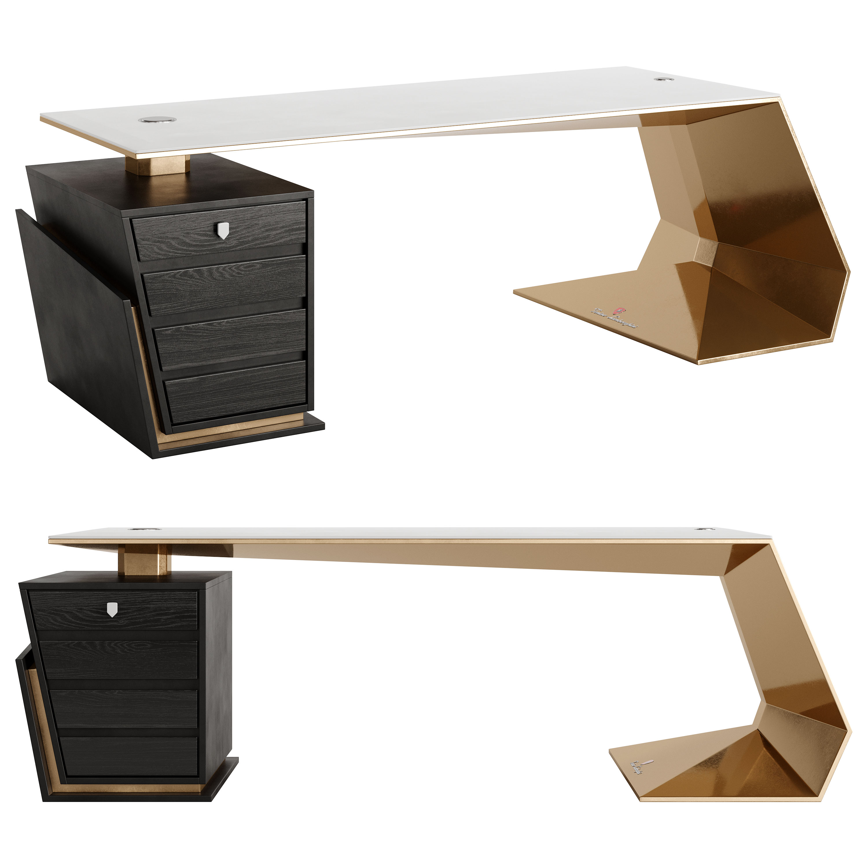 GT-GOLD Executive Desk by Tonino Lamborghini by Devran3D | 3DOcean