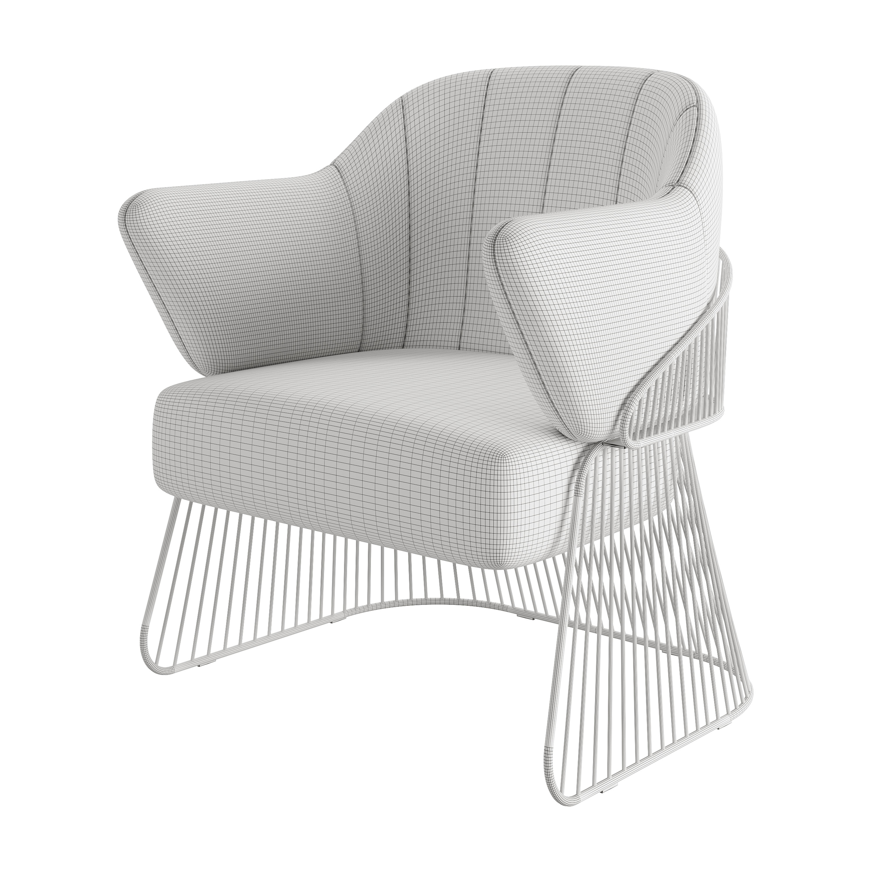Jackie Armchair 01 by Rossato by Devran3D | 3DOcean