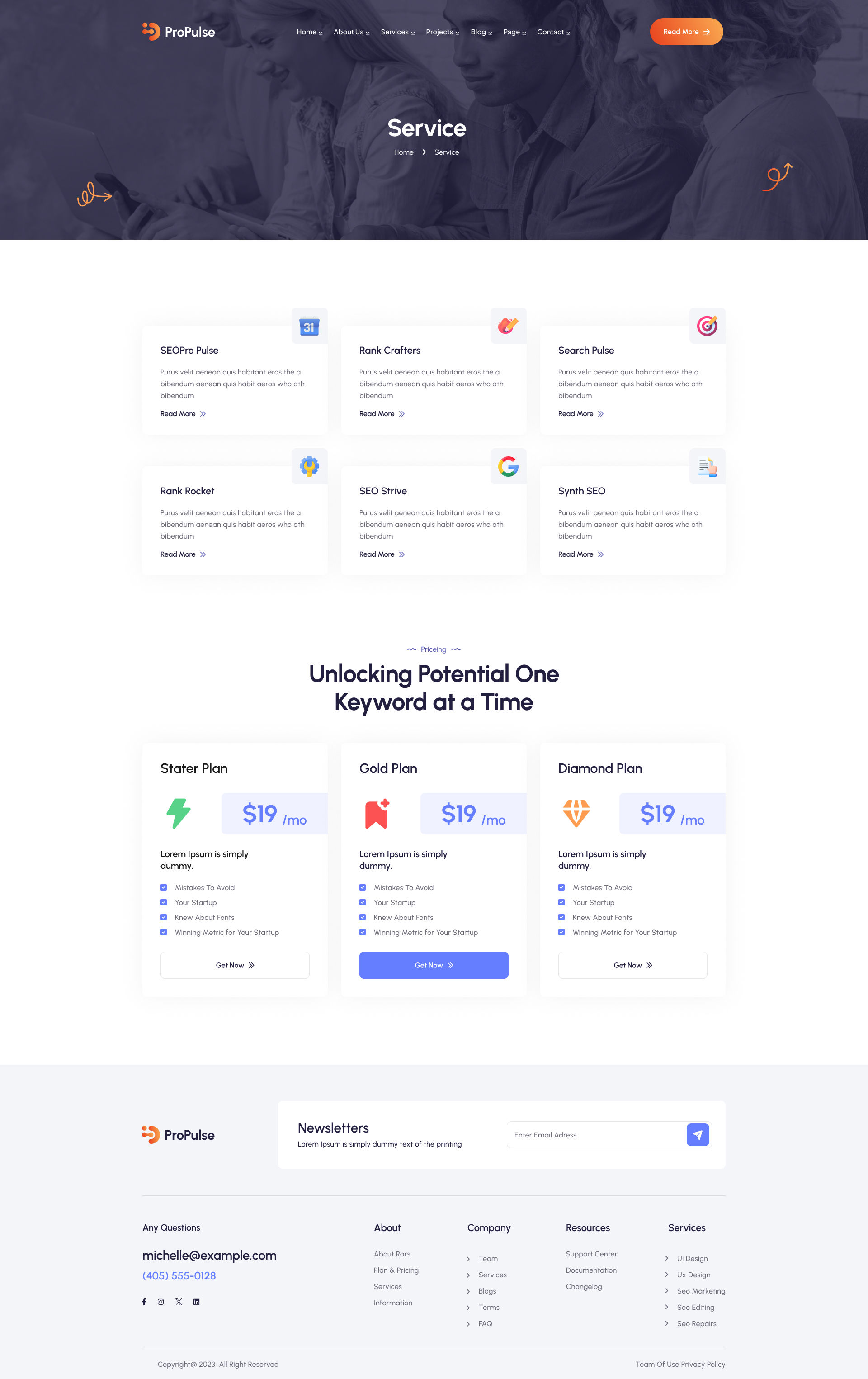 ProPulse - Digital Marketing & SEO Agency Figma Template by Mugli ...