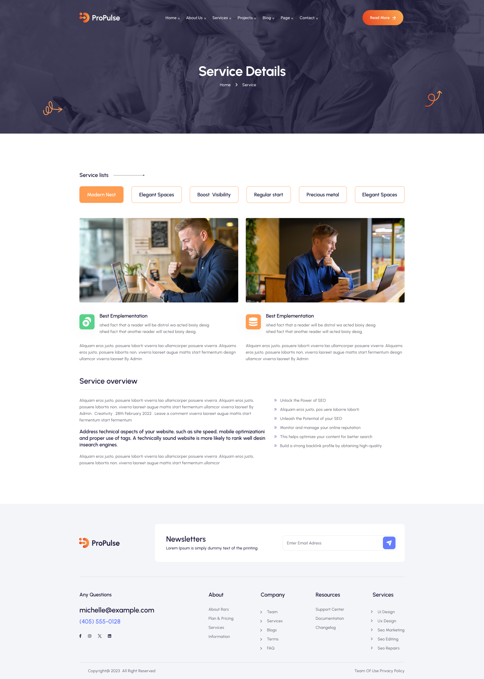 ProPulse - Digital Marketing & SEO Agency Figma Template by Mugli ...