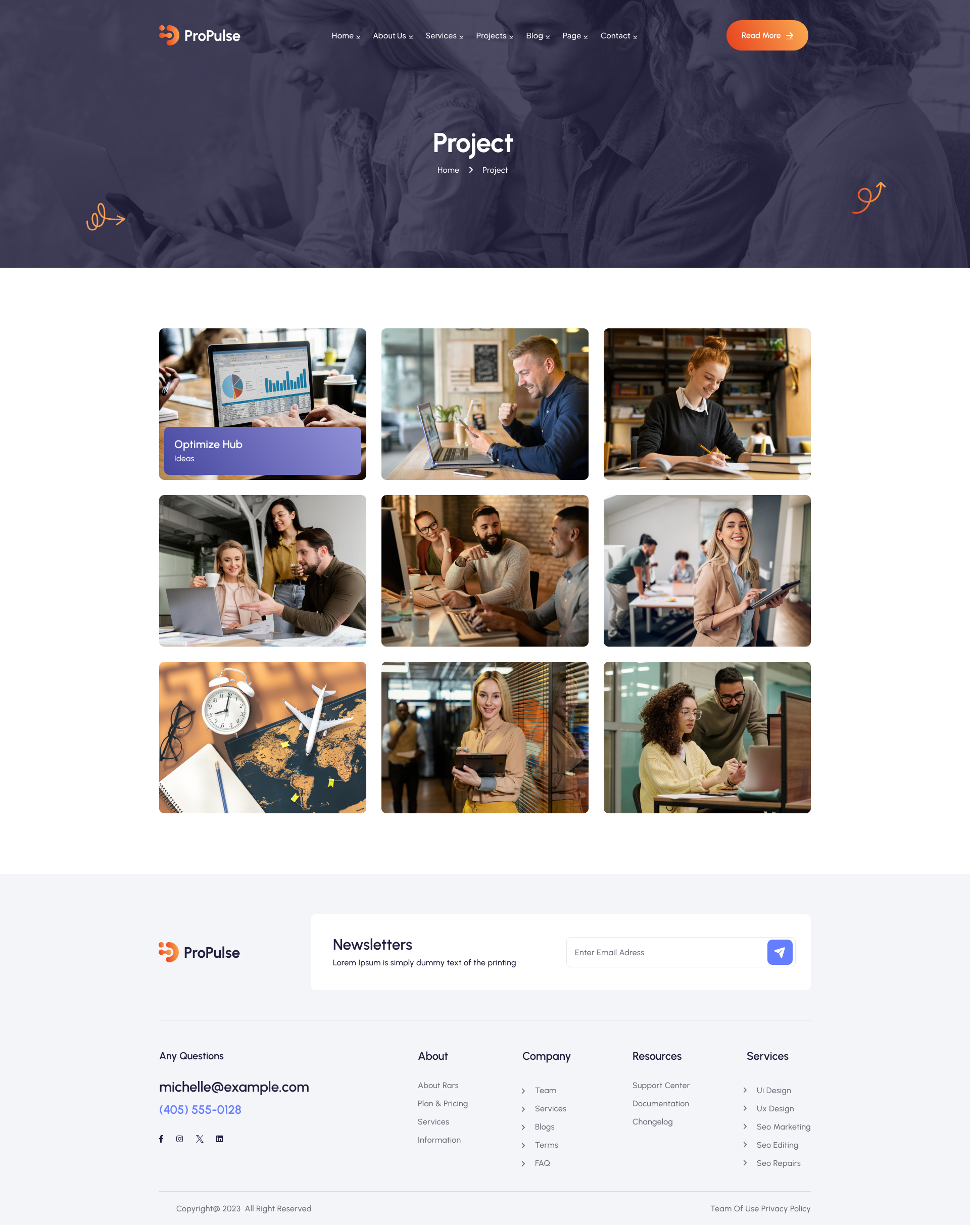 ProPulse - Digital Marketing & SEO Agency Figma Template by Mugli | ThemeForest