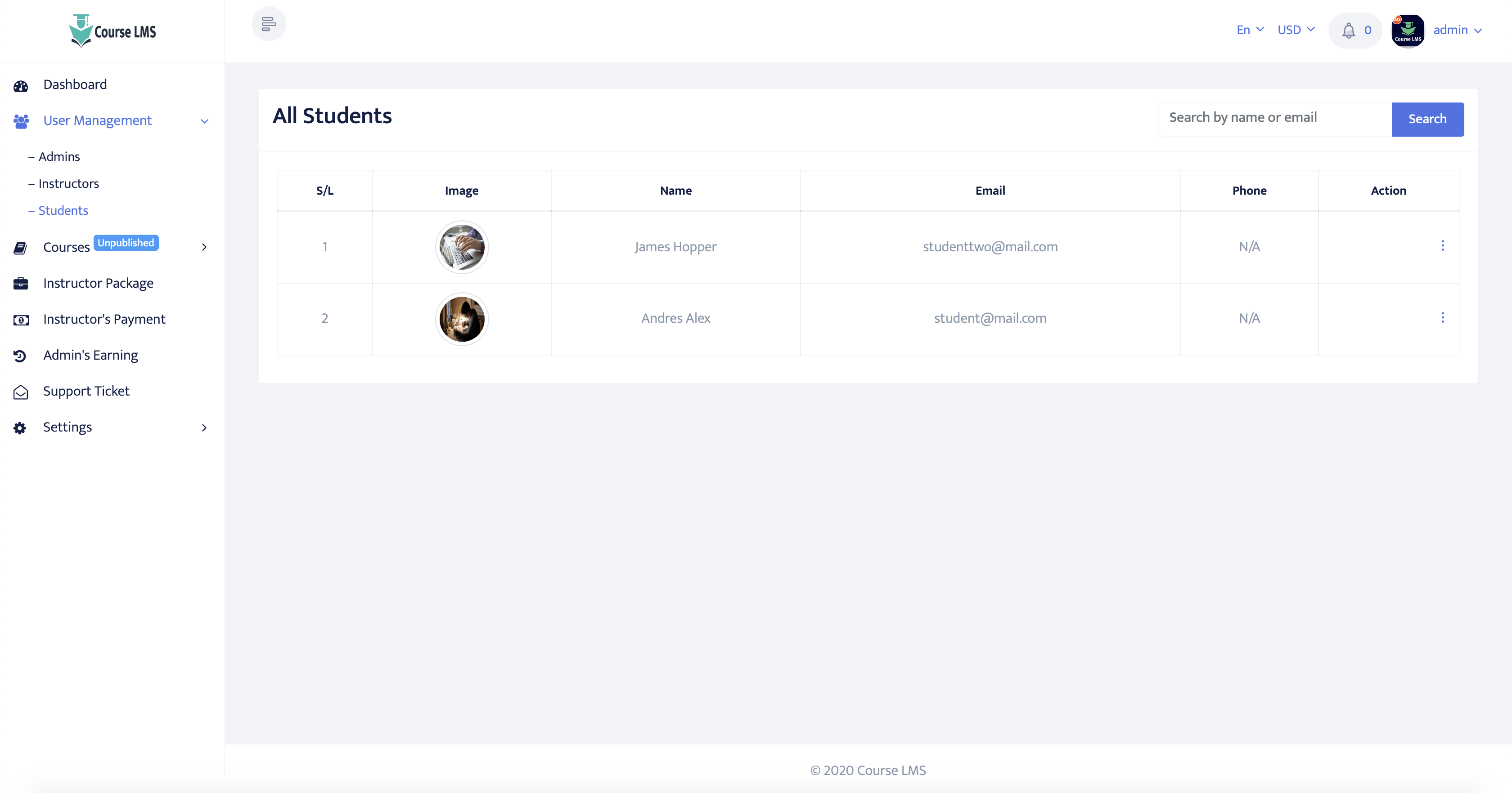 Course LMS - Online Learning Management System by imjol | CodeCanyon