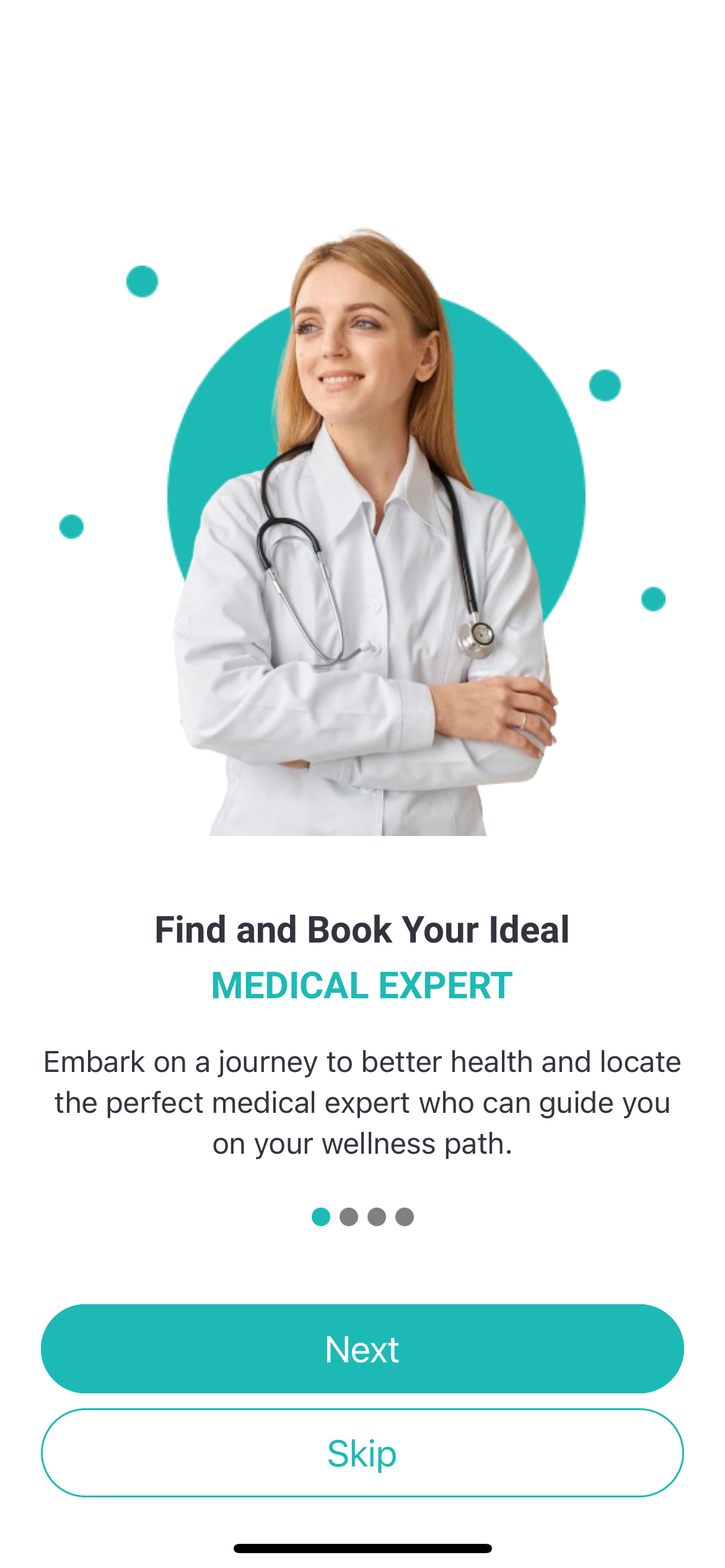 HelpDoc - Doctor Appointment Booking React Native Expo App Ui Kit by lalaweb99