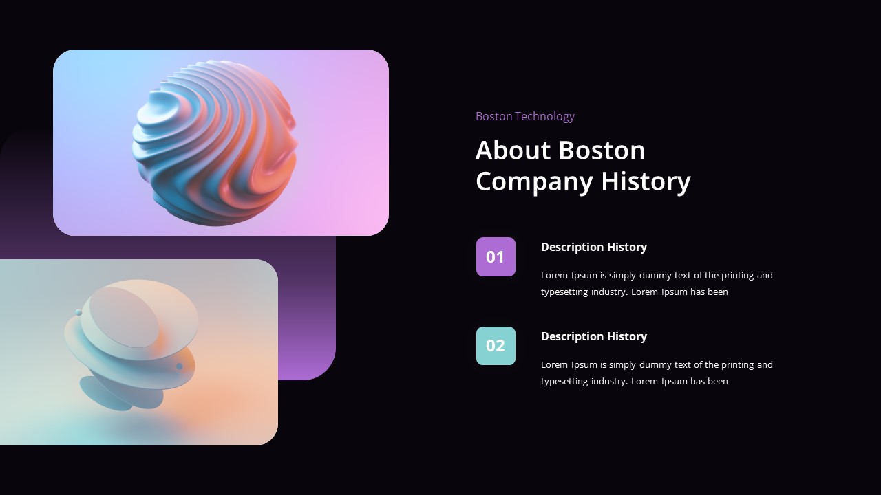 Boston - Artificial Intelligence AI PowerPoint, Presentation Templates