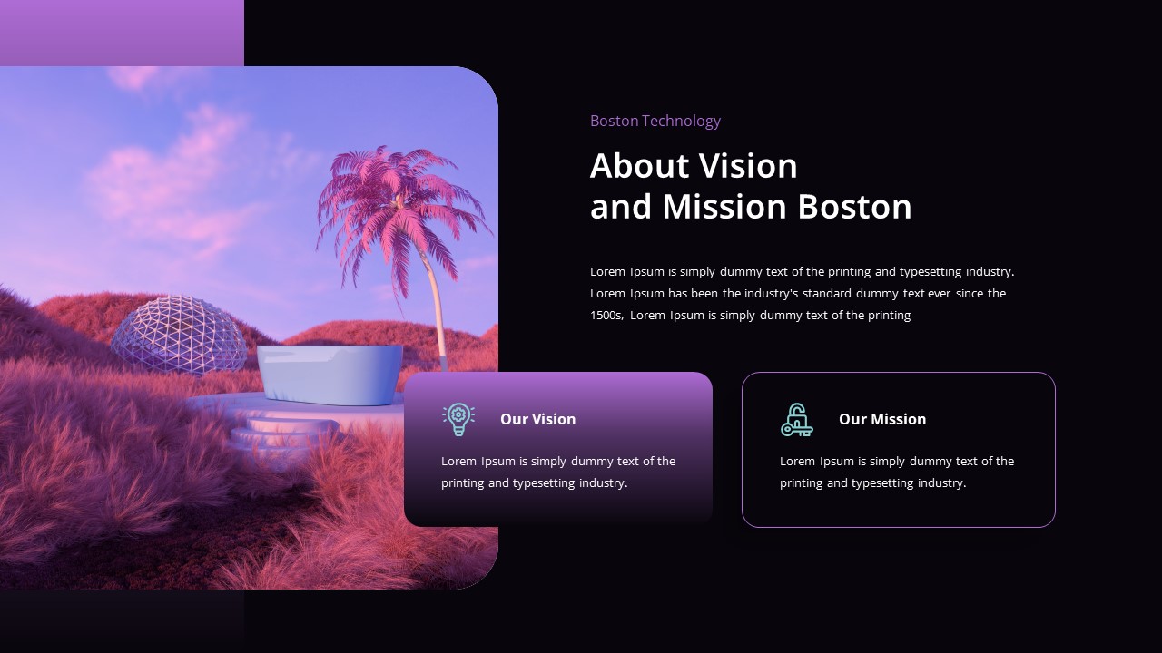 Boston - Artificial Intelligence AI PowerPoint, Presentation Templates