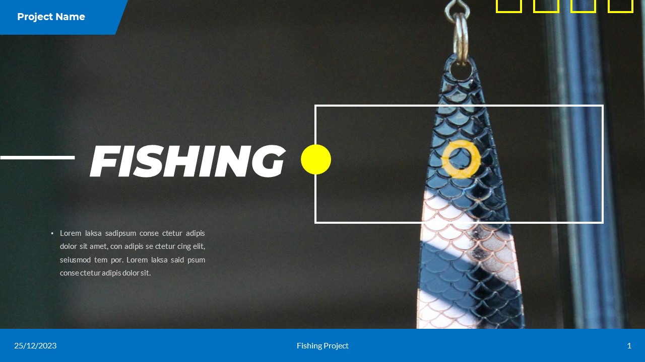 Fishing Community Team Activity Presentation Powerpoint Template ...