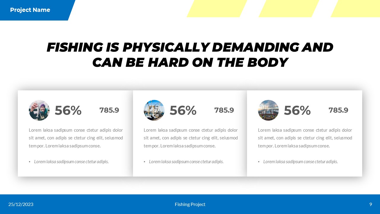 Fishing Community Team Activity Presentation Powerpoint Template ...