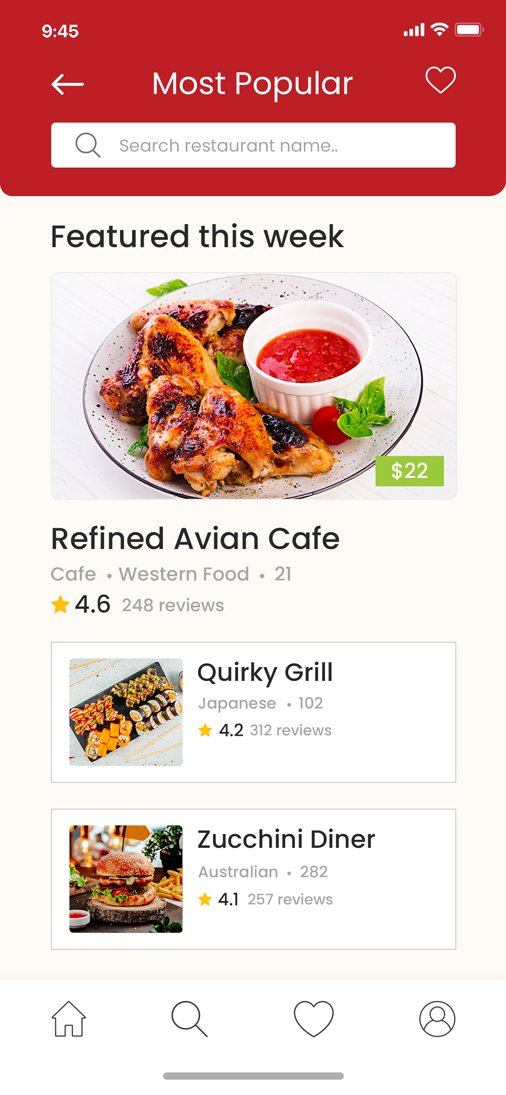 Hot Chilli App by ogwebsolutions | ThemeForest