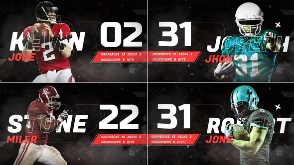 Sports Player Introduction, After Effects Project Files | VideoHive
