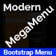 Modern Megamenu - Bootstrap Responsive Mega Menu by mgscoder | CodeCanyon