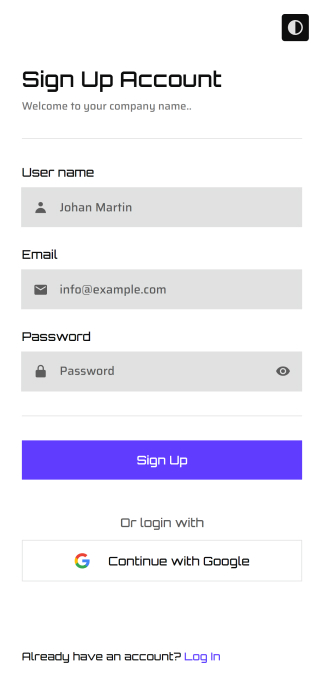 Modern Bootstrap Form - V1 by FusionElements | CodeCanyon
