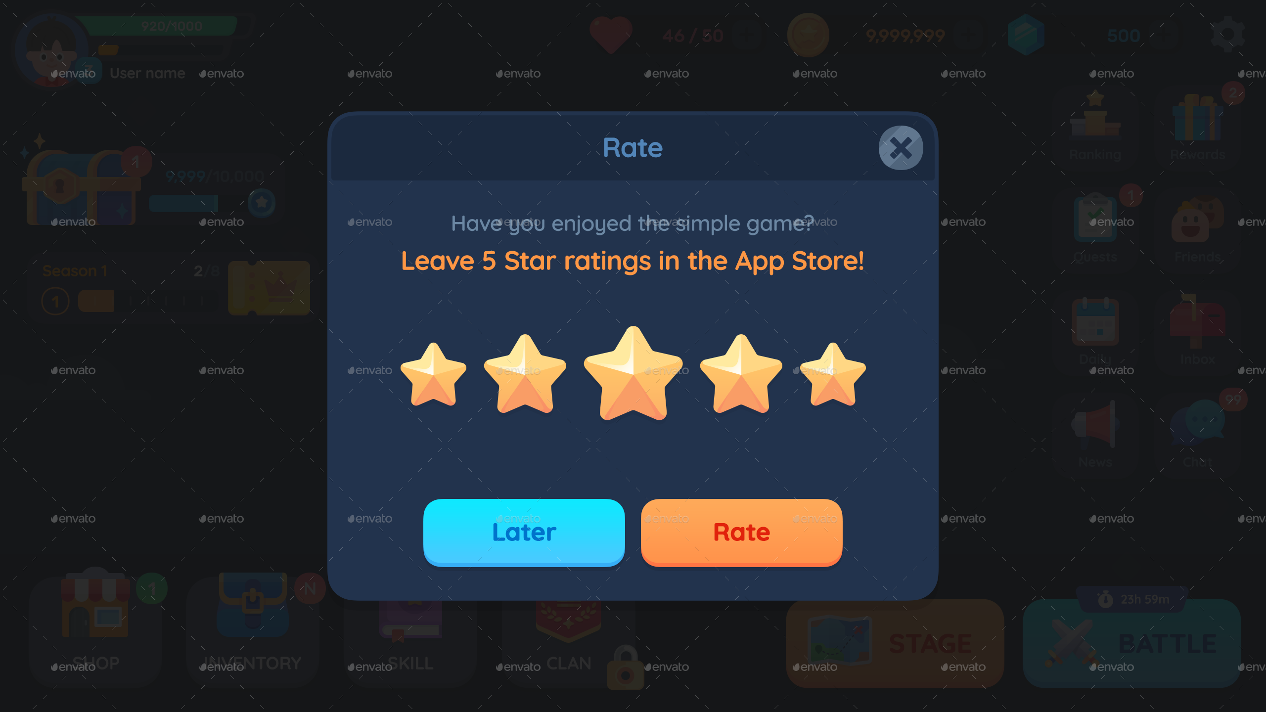 GUI Pro - Casual Game(Vol 2), Game Assets | GraphicRiver