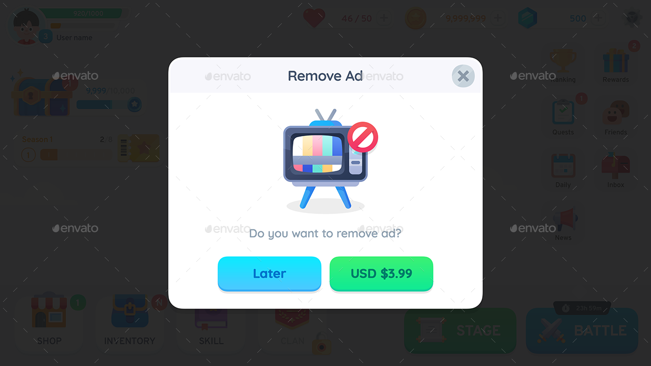 GUI Pro - Casual Game(Vol 1), Game Assets | GraphicRiver