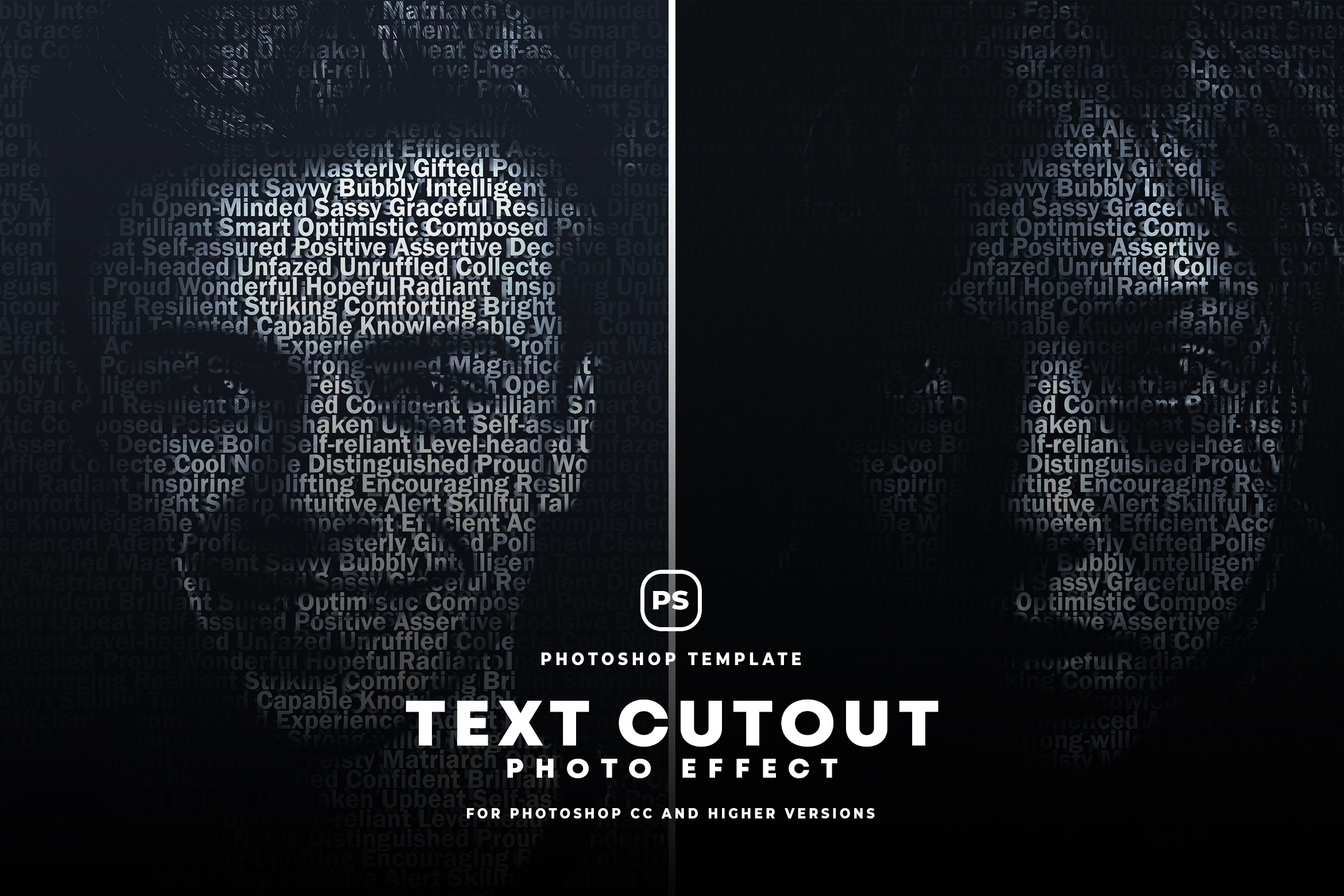 Text Cutout Photo Effect, Add-ons | GraphicRiver