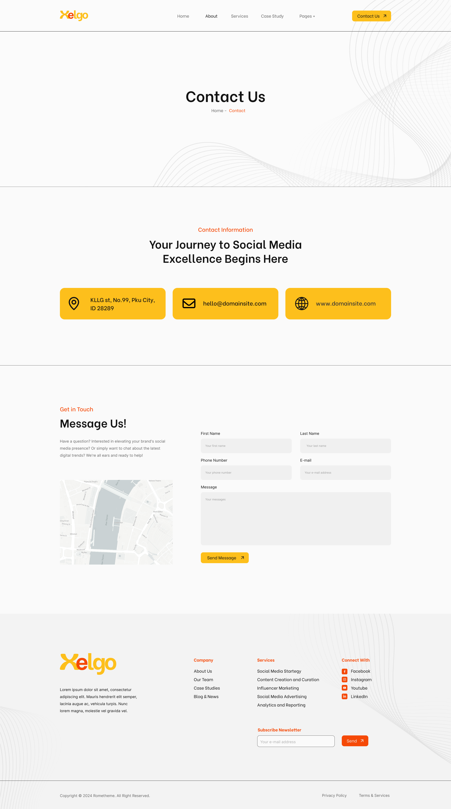 Xelgo - Social Media Marketing Figma Template by Rometheme | ThemeForest