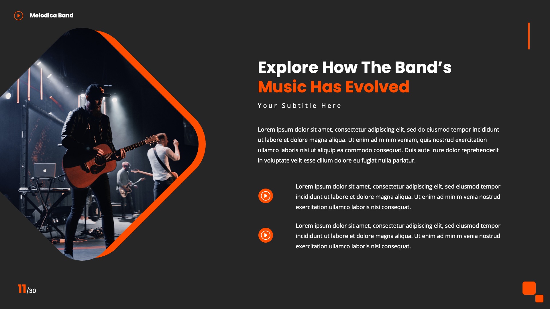 Melodica - Music Band PowerPoint, Presentation Templates | GraphicRiver