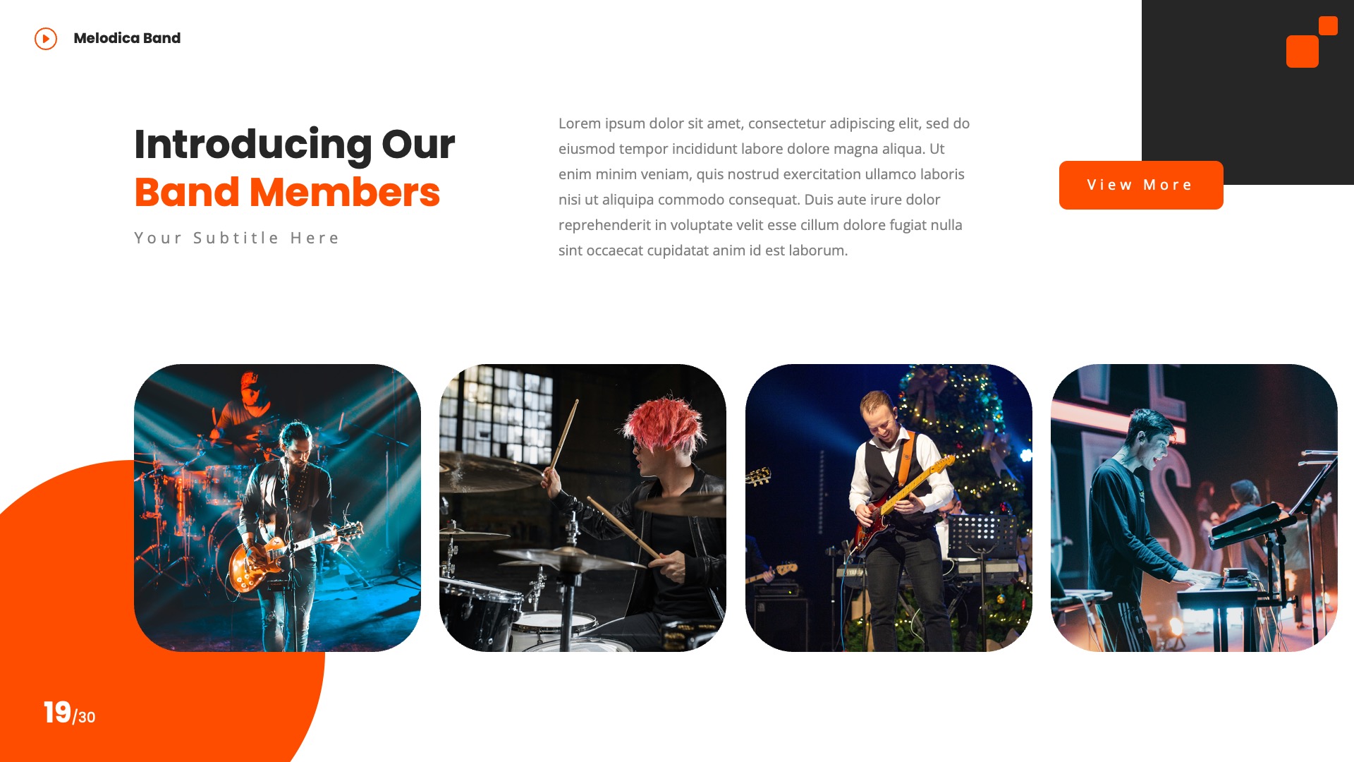 Melodica - Music Band PowerPoint, Presentation Templates | GraphicRiver