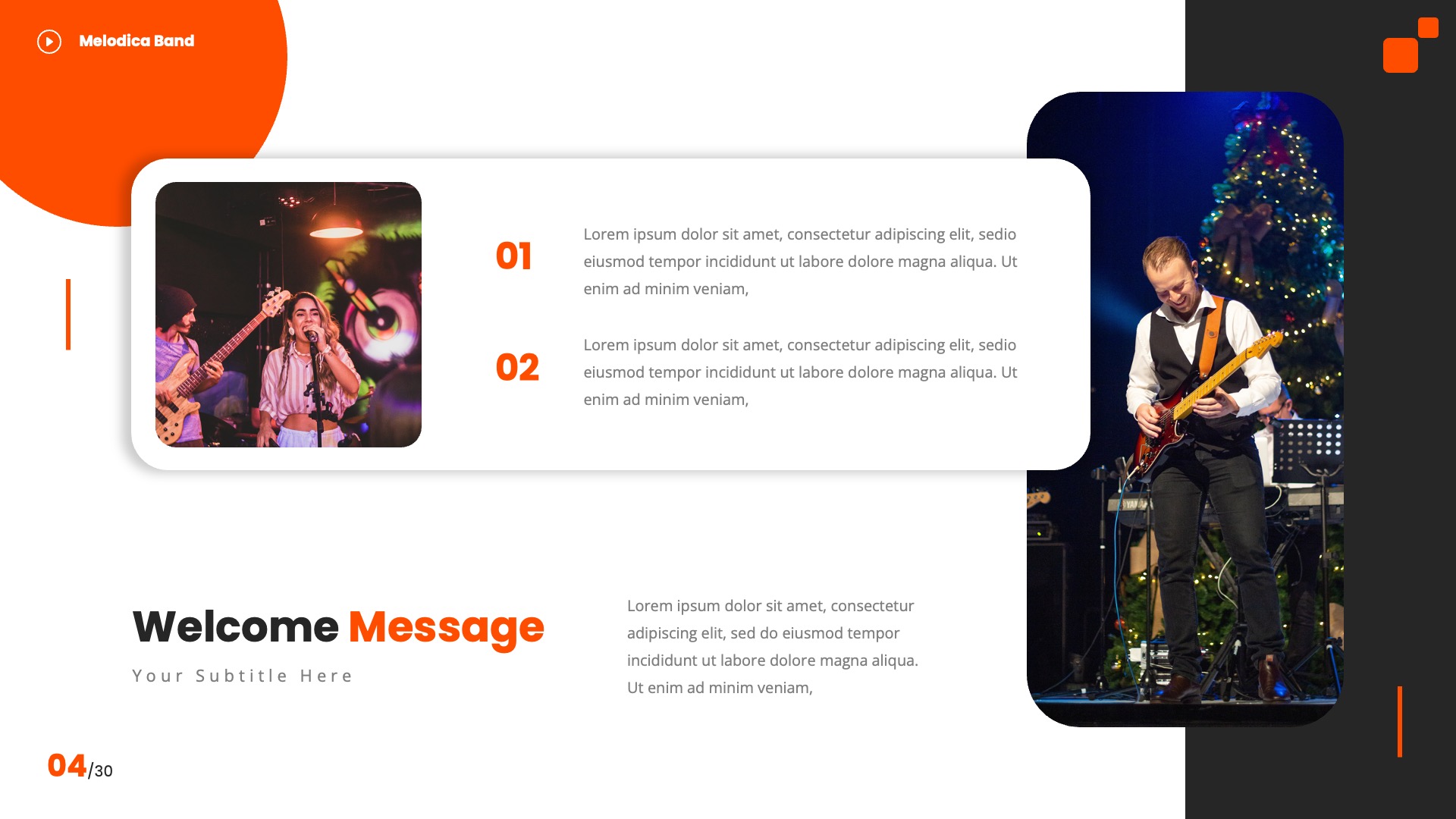 Melodica - Music Band PowerPoint, Presentation Templates | GraphicRiver