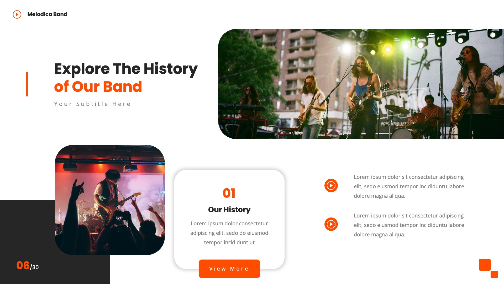Melodica - Music Band PowerPoint, Presentation Templates | GraphicRiver