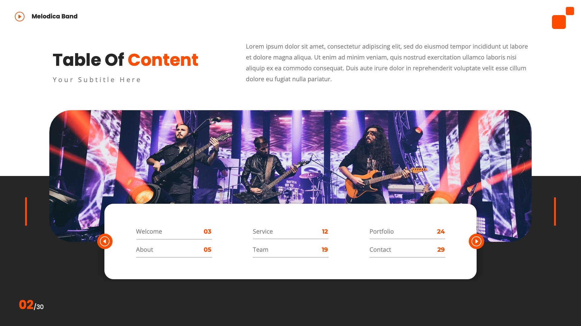 Melodica - Music Band Google Slides, Presentation Templates | GraphicRiver