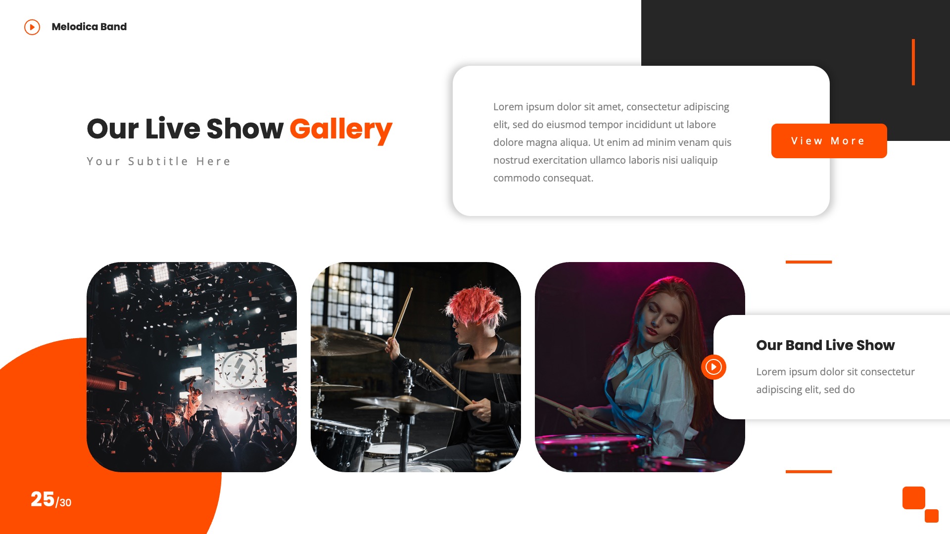 Melodica - Music Band Google Slides, Presentation Templates | GraphicRiver