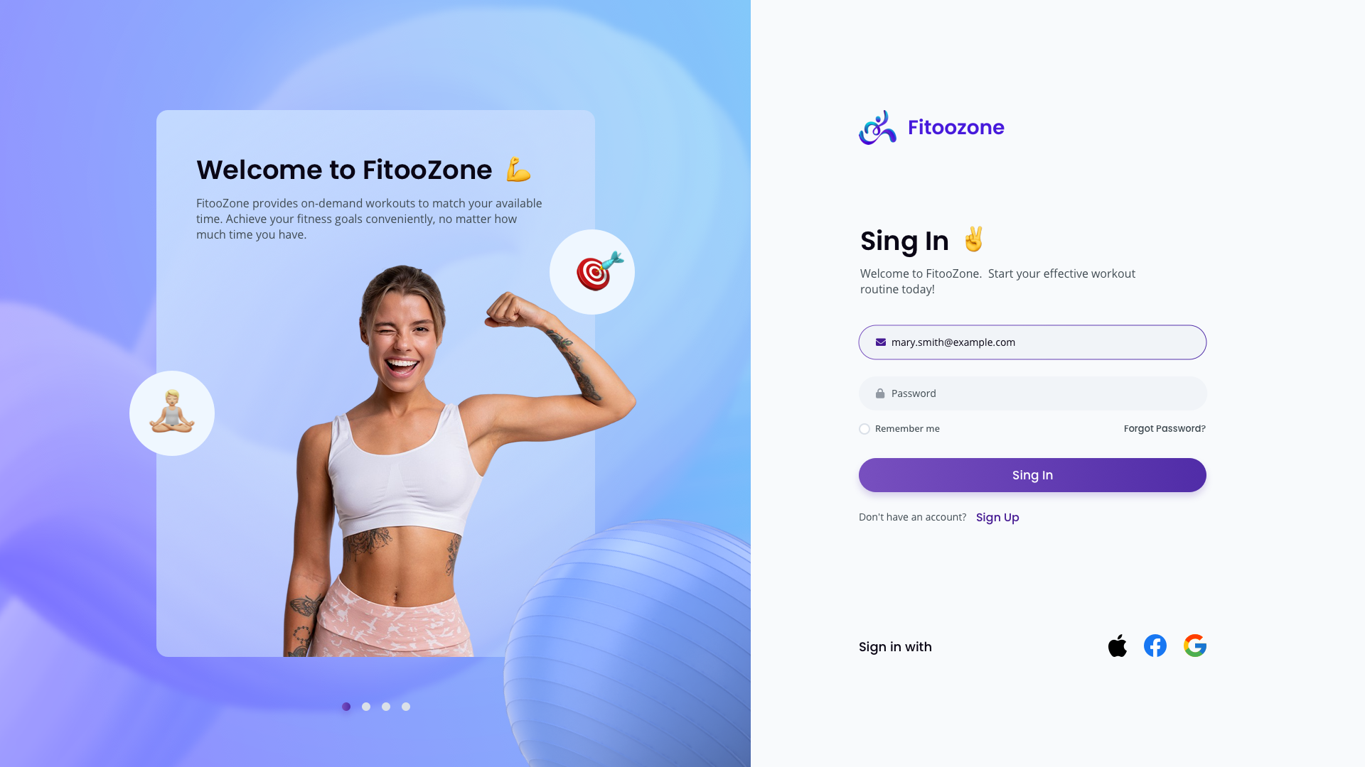 FitooZone – Fitness Dashboard UI Kit for Figma by merkulove | ThemeForest