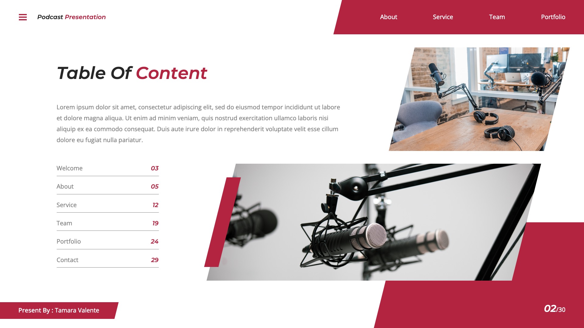 Podcasta - Podcast PowerPoint, Presentation Templates | GraphicRiver