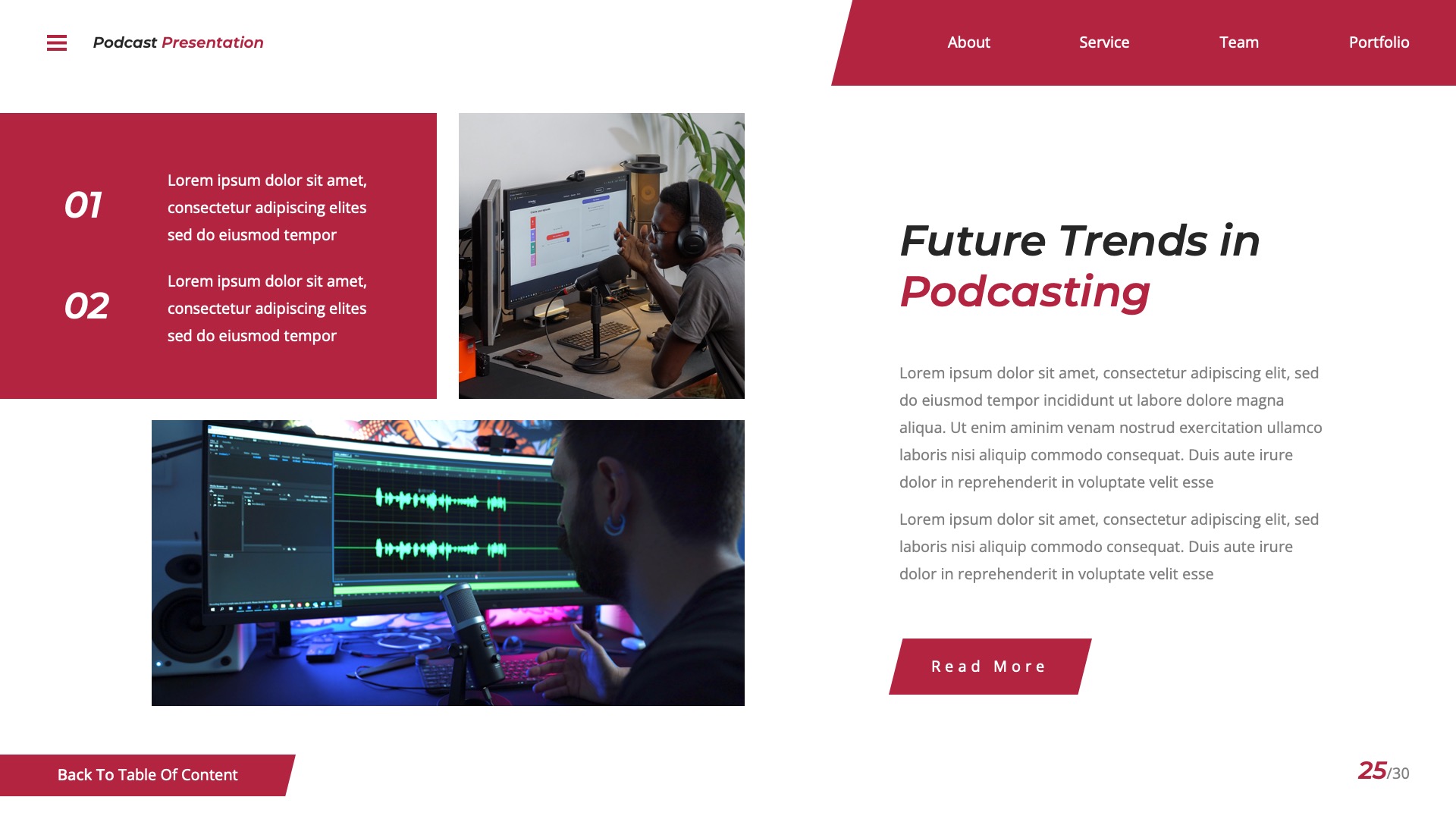 Podcasta - Podcast PowerPoint, Presentation Templates | GraphicRiver