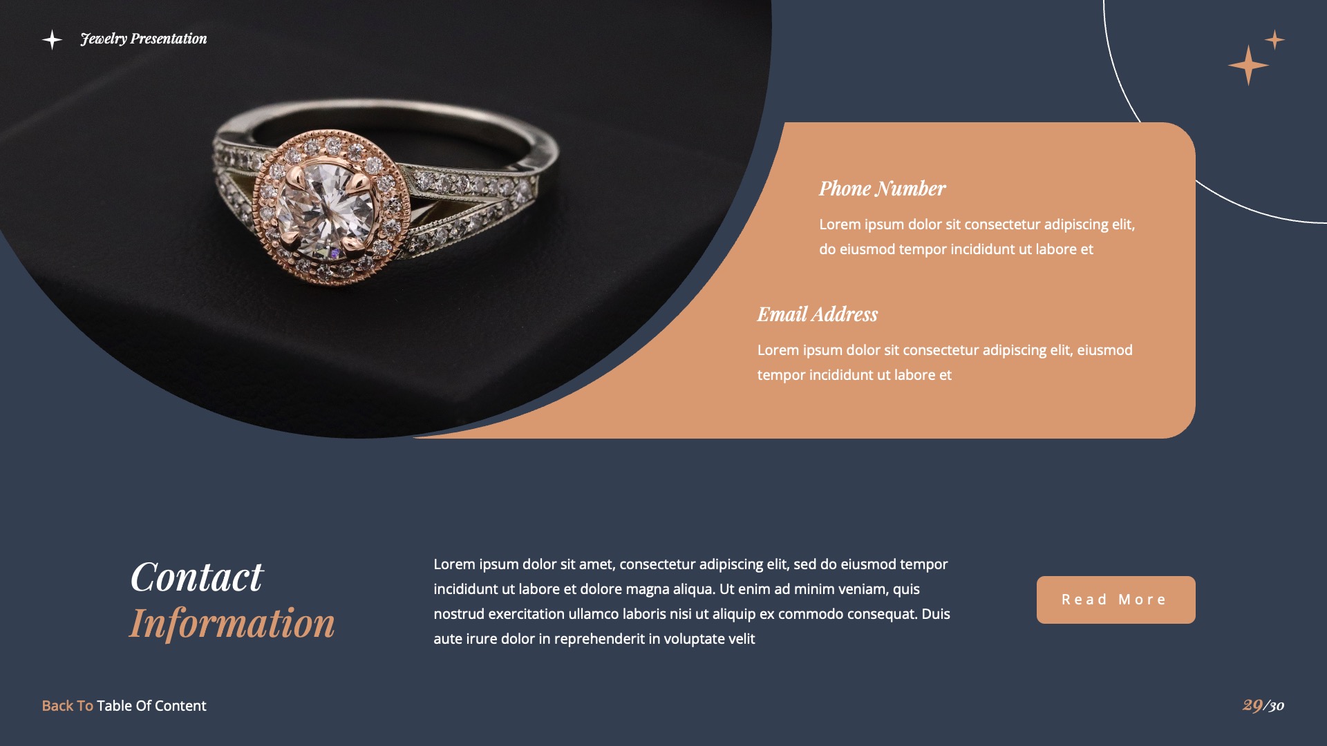 Diamend - Jewelry PowerPoint, Presentation Templates | GraphicRiver