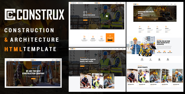 Construx - Construction & Building by thewebmax | ThemeForest