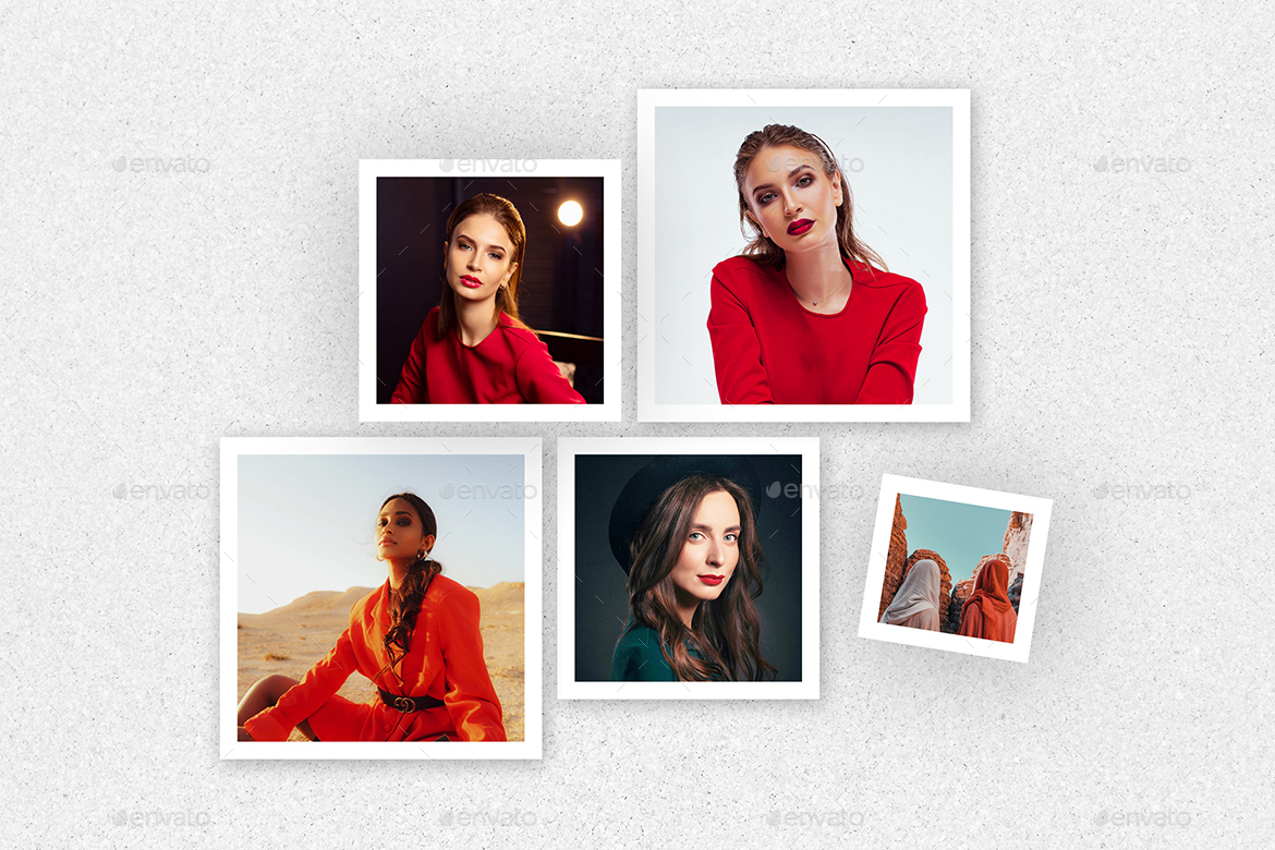 Multipurpose Photo Collage Photo Template Mockups, Graphics | GraphicRiver