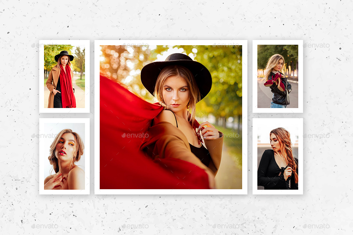 Multipurpose Photo Collage Photo Template Mockups, Graphics | GraphicRiver
