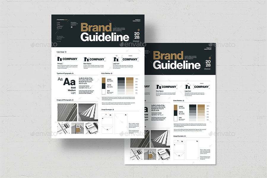 Brand Guideline Poster Template, Print Templates | GraphicRiver