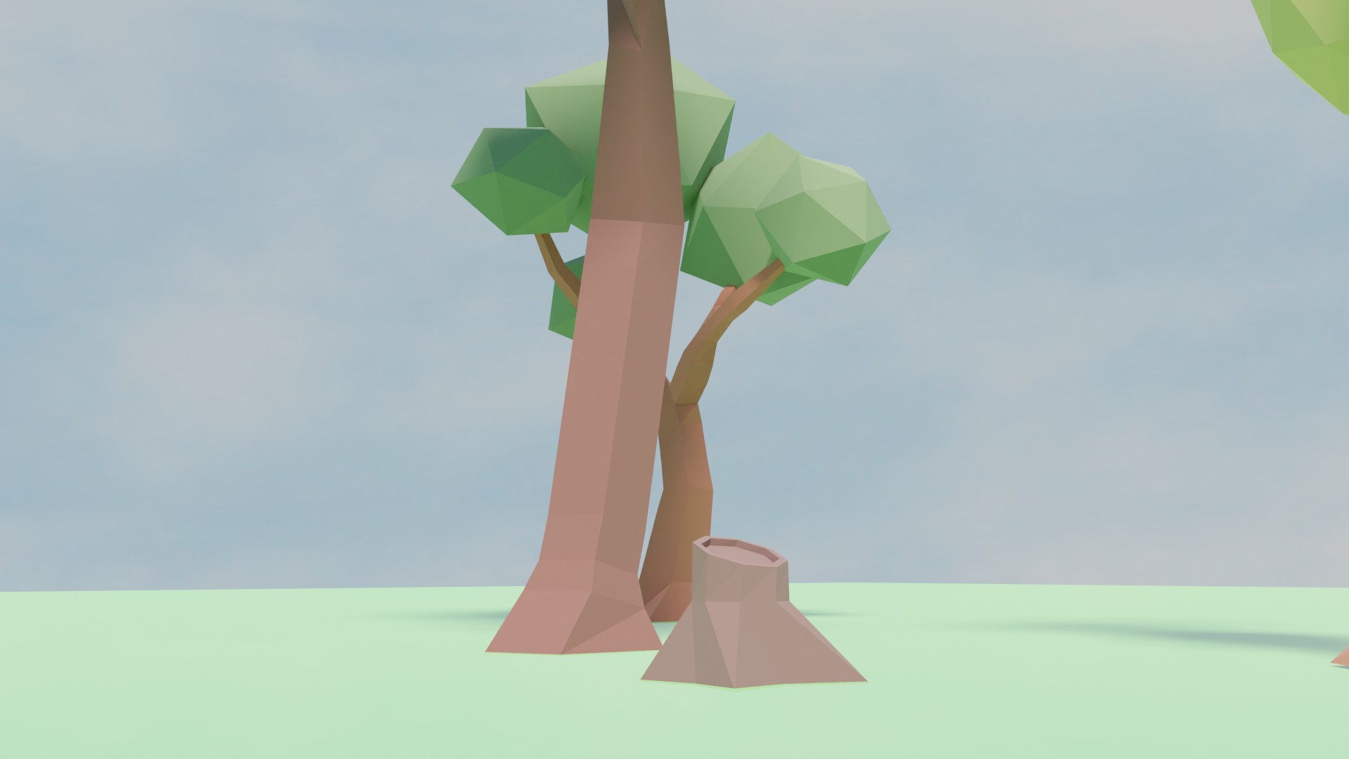Low Poly Trees 01 by creative3dcanvases | 3DOcean