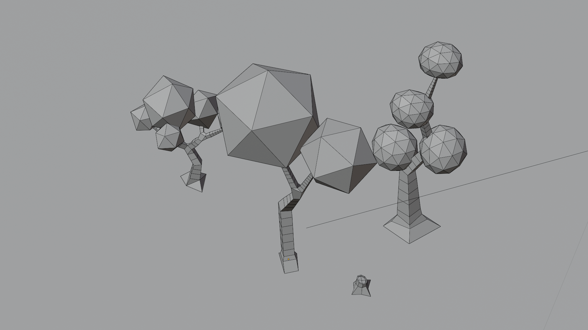 Low Poly Trees 01 by creative3dcanvases | 3DOcean