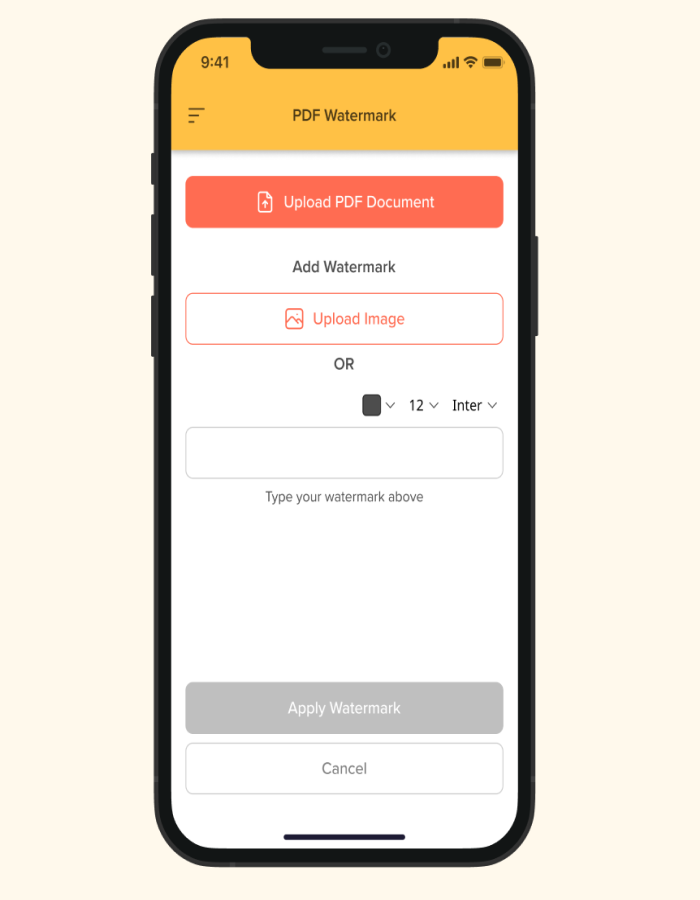 PDF Tools - Android PDF Watermark App by PookiDevsx04 | CodeCanyon
