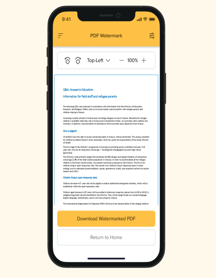 PDF Tools - Android PDF Watermark App by PookiDevsx04 | CodeCanyon