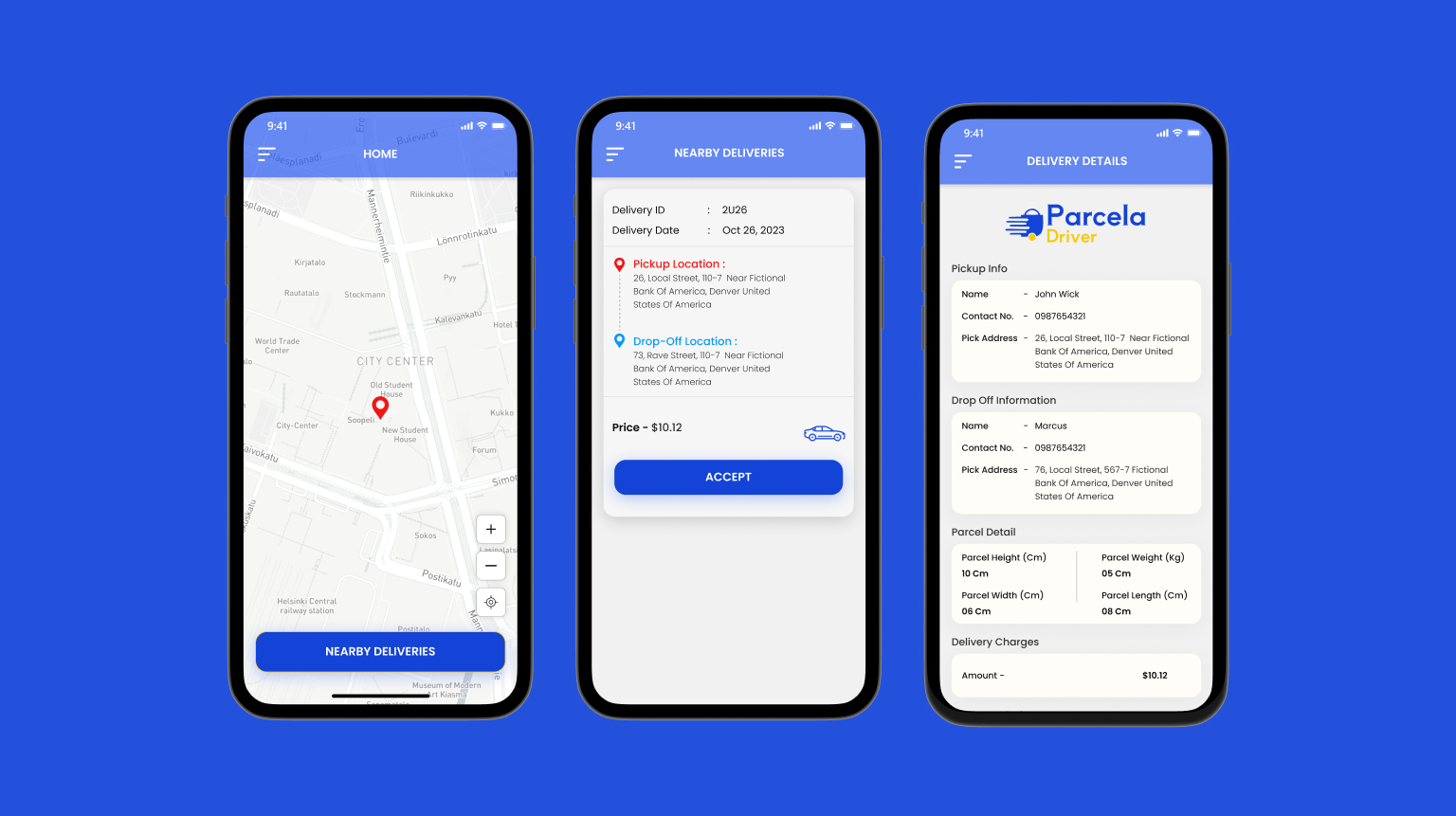 On-Demand Courier & Parcel Delivery App | Complete Delivery Management ...