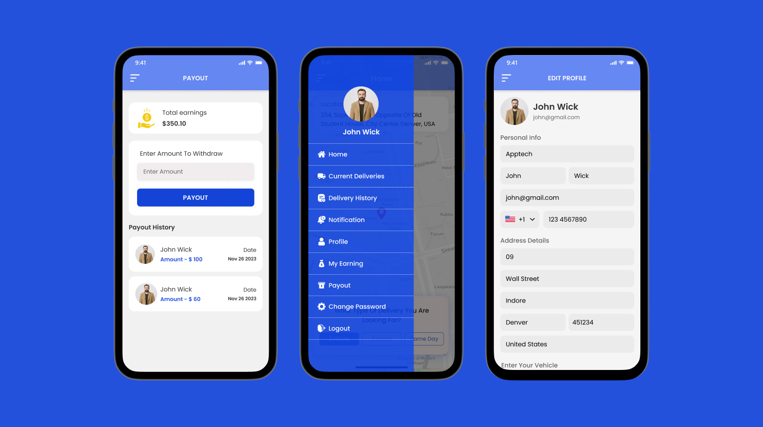 On-Demand Courier & Parcel Delivery App | Complete Delivery Management ...
