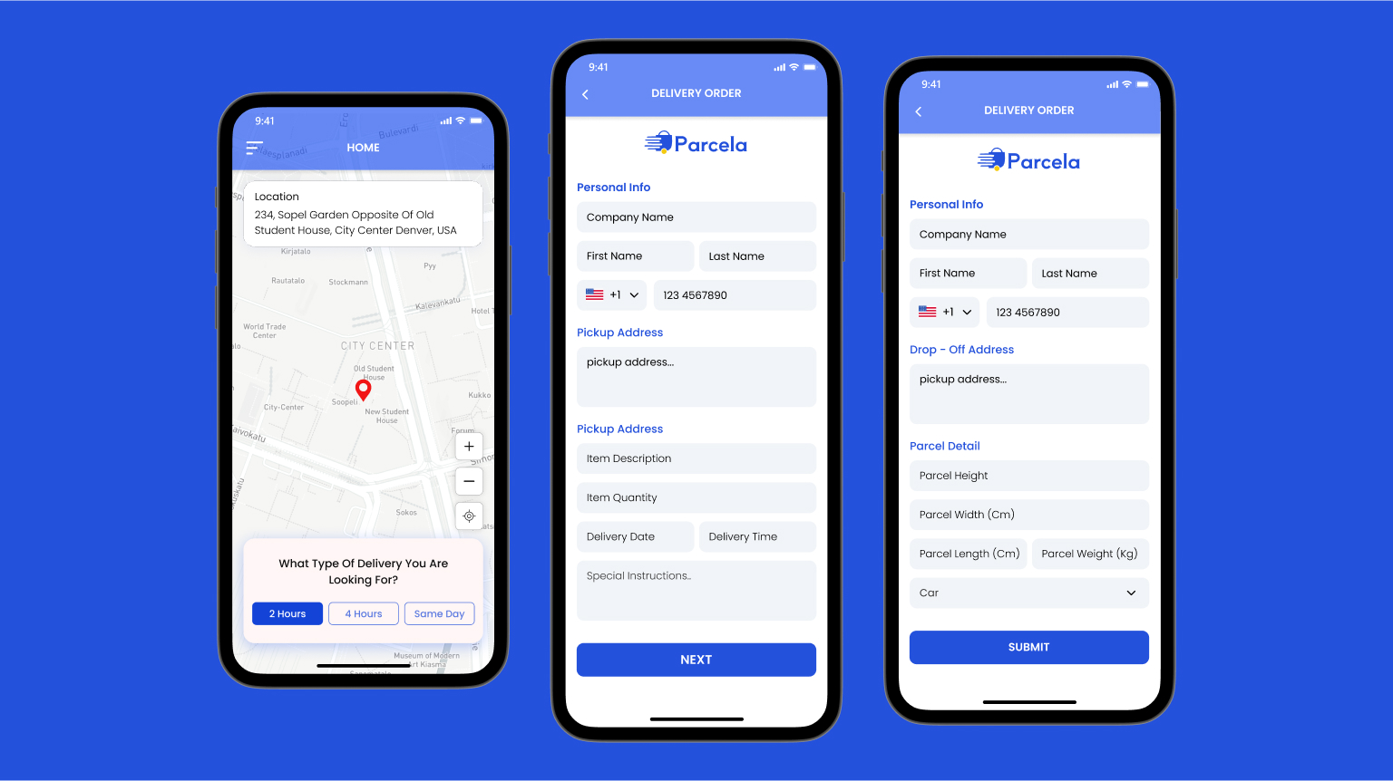 On-Demand Courier & Parcel Delivery App | Complete Delivery Management ...